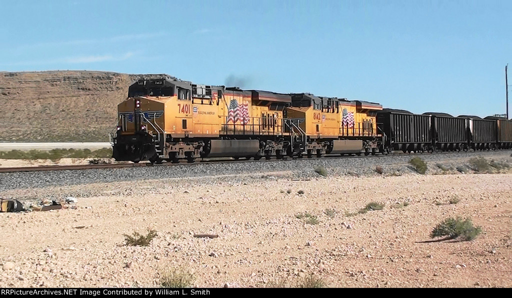 WB Unit Coal Frt at Erie NV -3